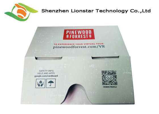 Lightweight Foldable Customized Virtual Reality Cardboard 42MM Lens Diameter