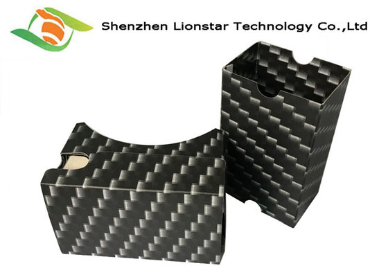 3D VR Headset Custom Logo Cardboard VR Viewer For 3.5-6.0" Android / IOS / Window Phone