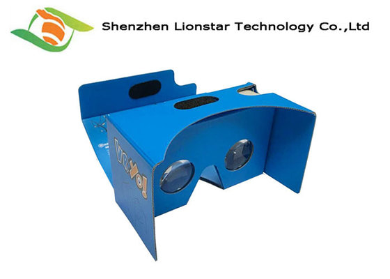 Cardboard Vr Headset For 3D Games Movies ,  3D Video Cardboard Vr Goggles 