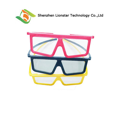 Plastic Chromadepth Glasses Passive 3D Glasses Light Weight For Common Adult Use