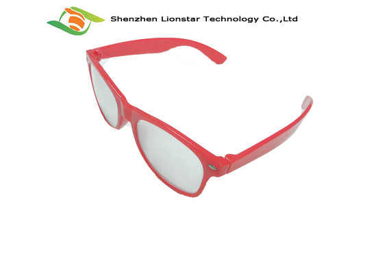 Heart Diffraction Glasses For Watching Fireworks Flame , Diffraction Lenses Glasses