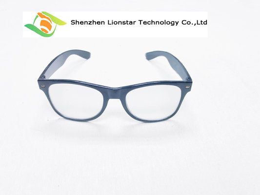 Foldable Plastic Passive Polarized 3D Glasses , Three Dimensional Glasses 