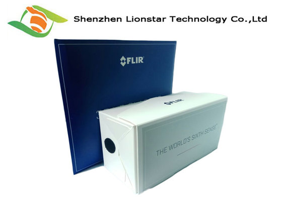 Envelope Style Cardboard VR Goggles Delicate Logo Printed Cardboard VR Glasses