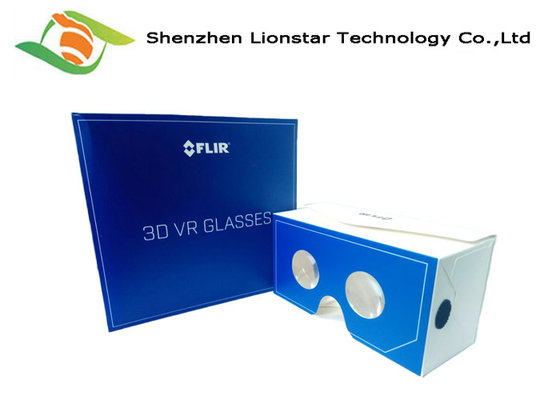 Envelope Style Cardboard VR Goggles Delicate Logo Printed Cardboard VR Glasses