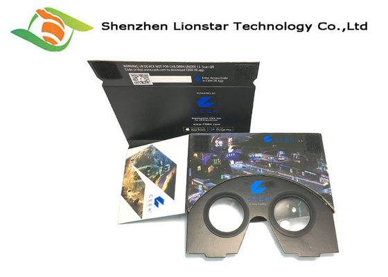 3D VR Viewer Cardboard Virtual Reality Goggles , DIY Iphone VR Headset 