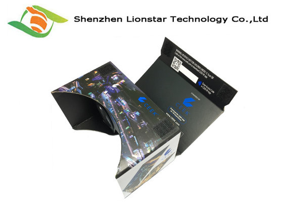3D VR Viewer Cardboard Virtual Reality Goggles , DIY Iphone VR Headset 