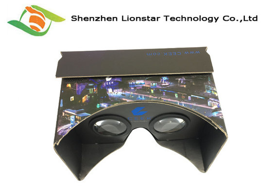 3D VR Viewer Cardboard Virtual Reality Goggles , DIY Iphone VR Headset 