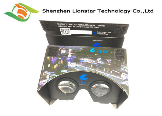 3D VR Viewer Cardboard Virtual Reality Goggles , DIY Iphone VR Headset 