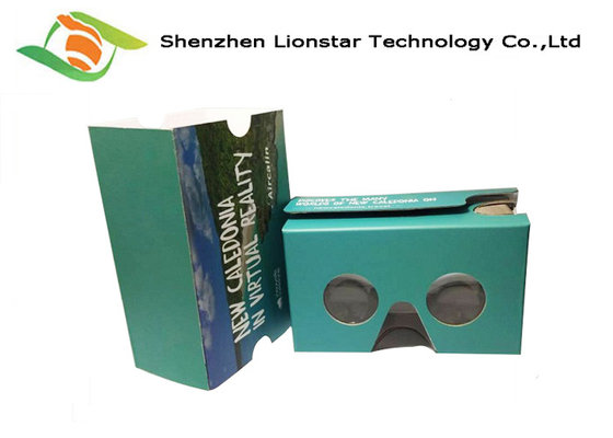 Full / One Color Cardboard VR Glasses Virtual Reality Viewer 145X65X90 Mm