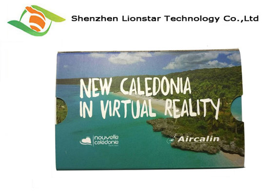 Full / One Color Cardboard VR Glasses Virtual Reality Viewer 145X65X90 Mm