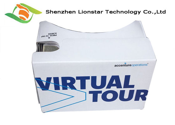 Acrylic Google Cardboard Vr Box Virtual Reality 3d Glasses With Biconvex Lens