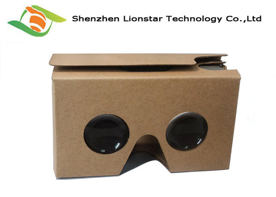 Customized Cardboard VR Headset Google Cardboard 2.0 For Android / IOS Smartphones