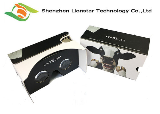 Corrugated Paper Google Cardboard Compatible Phones For Military , Medical , Real Estate