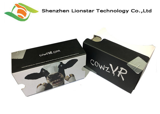 Corrugated Paper Google Cardboard Compatible Phones For Military , Medical , Real Estate