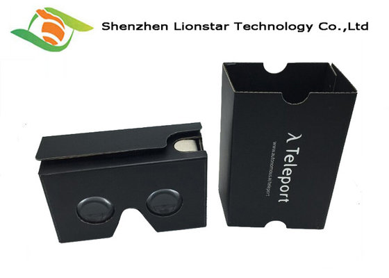 125 Gram Cardboard VR Headset 3D Virtual Reality Viewer For VR Apps And Videos