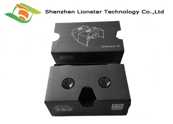 125 Gram Cardboard VR Headset 3D Virtual Reality Viewer For VR Apps And Videos