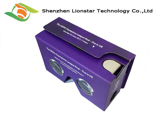 Promotional Gifts Cardboard VR Viewer Google Cardboard 2.0 For Music Video Watching