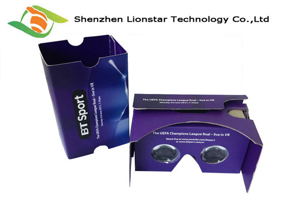 Promotional Gifts Cardboard VR Viewer Google Cardboard 2.0 For Music Video Watching