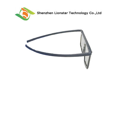 Plastic Chromadepth Colorful Side By Side 3D Glasses Bigger Shape 0.19mm Lens Thickness