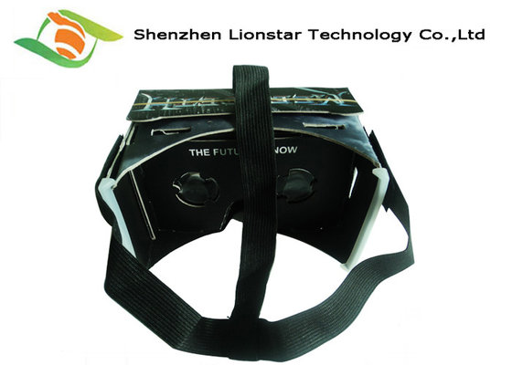 Custom DIY Cardboard VR Headset Virtual Reality 3D Glasses With Head Strap