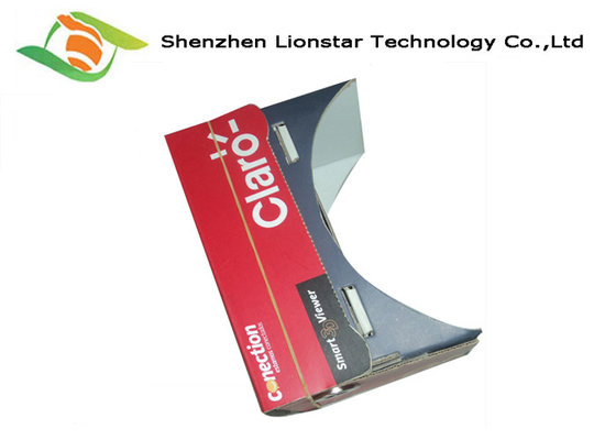 6 Inch Smartphone Cardboard VR Goggles For Trade Shows Advertising / Product Validation