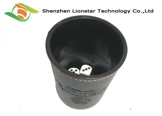 Customized Size Round Shape Plastic Dice Cup For Bar / KTV / Family Entertainment