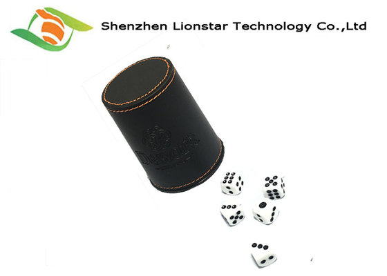 Customized Size Round Shape Plastic Dice Cup For Bar / KTV / Family Entertainment