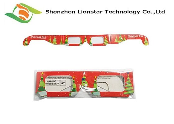 Heart Shaped Diffraction Passive 3D Glasses Better Firework Effect Lense