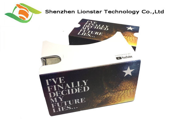 Eco - Friendly Virtual Reality Goggles Cardboard For Mobile Phone Video Games