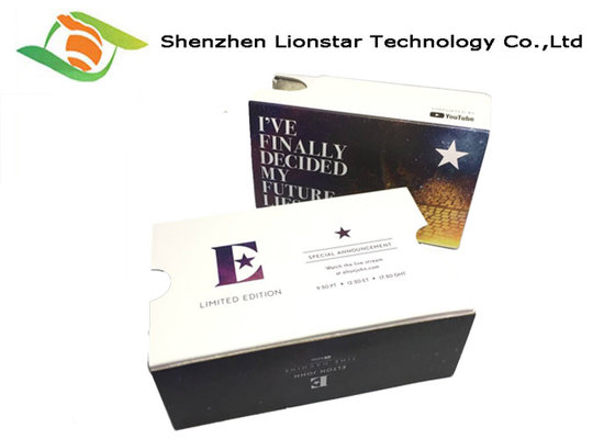 Eco - Friendly Virtual Reality Goggles Cardboard For Mobile Phone Video Games