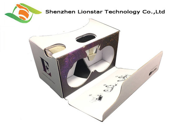 Eco - Friendly Virtual Reality Goggles Cardboard For Mobile Phone Video Games