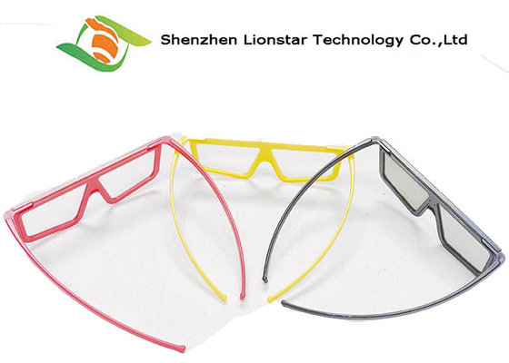 Lightweight 3D Movies Linear Polarizer Film Plastic Polarized 3D Glasses
