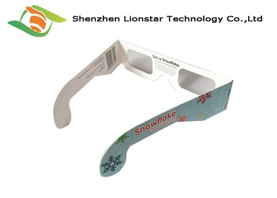 Disposable Diffraction Paper Passive 3D Glasses With Heart Shape Effect
