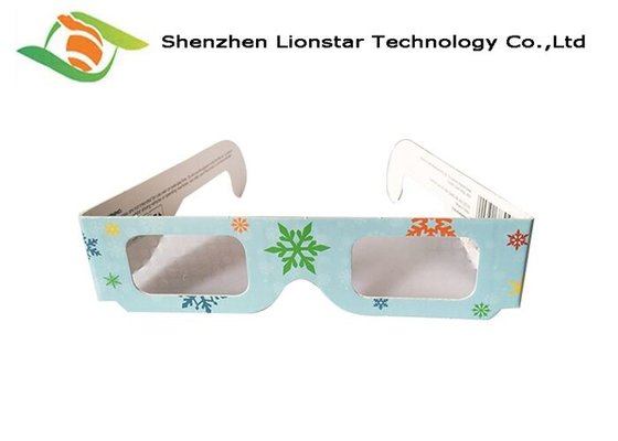 Disposable Diffraction Paper Passive 3D Glasses With Heart Shape Effect