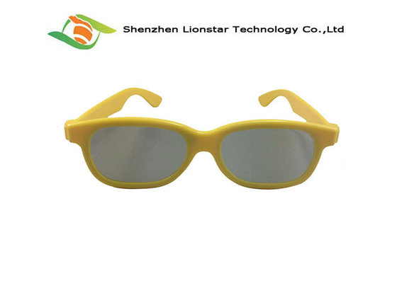 Circular Polarized 3d Glasses , 3D Monitor Anaglyph Plastic 3d Glasses 