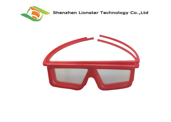0.28mm TAC Lens Three D Goggles Plastic 3D Polarized Film Glasses For PC Game