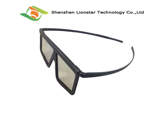 0.28mm TAC Lens Three D Goggles Plastic 3D Polarized Film Glasses For PC Game