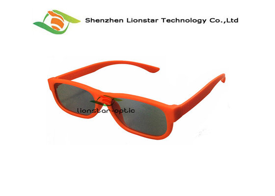 Adults And Kids Projection Linear Polarizer Film 3D Glasses For Watching 3d Film / TV