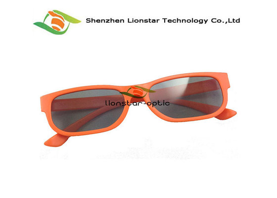 Adults And Kids Projection Linear Polarizer Film 3D Glasses For Watching 3d Film / TV