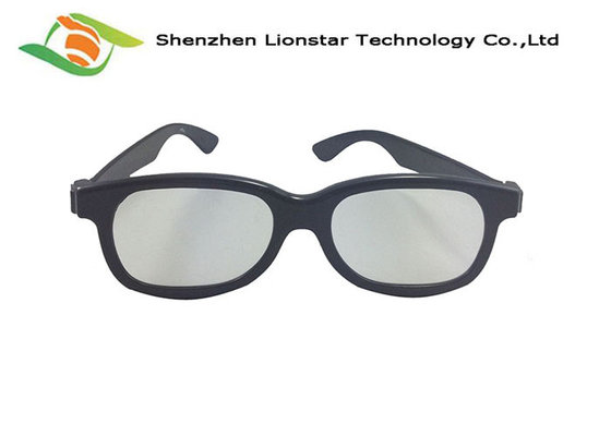 High Quality Polarized 3D Glasses For Theater Use , Smart 3D Glasses 0.19mm TAC Lens
