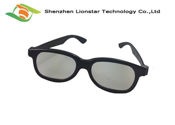 High Quality Polarized 3D Glasses For Theater Use , Smart 3D Glasses 0.19mm TAC Lens