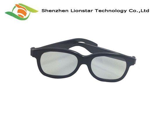 High Quality Polarized 3D Glasses For Theater Use , Smart 3D Glasses 0.19mm TAC Lens
