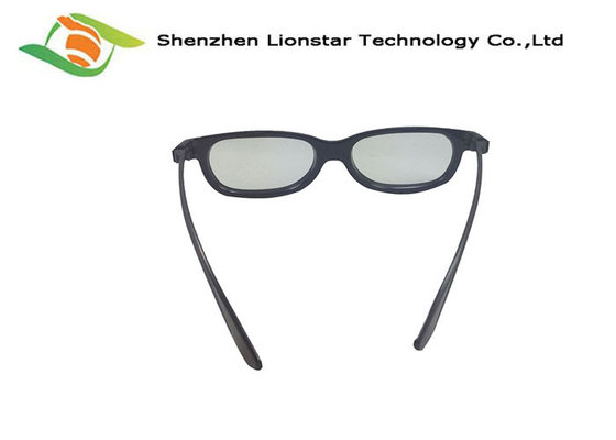 High Quality Polarized 3D Glasses For Theater Use , Smart 3D Glasses 0.19mm TAC Lens