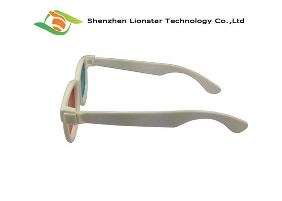 3D Plastic Glasses Linear Polarizer Film Red Blue Cyan 3D Anaglyph Vision Glasses