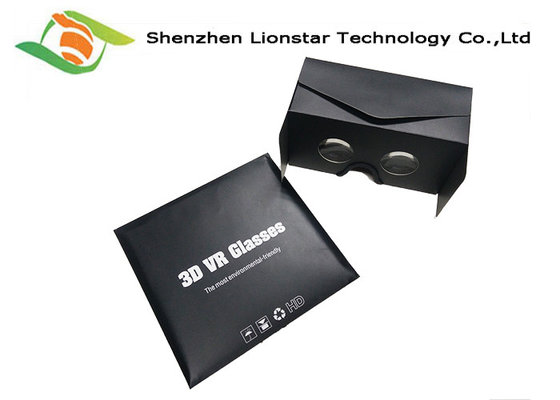 Envelope Cardboard Box Glasses , Customized Cardboard 3D Glasses VR Viewer 