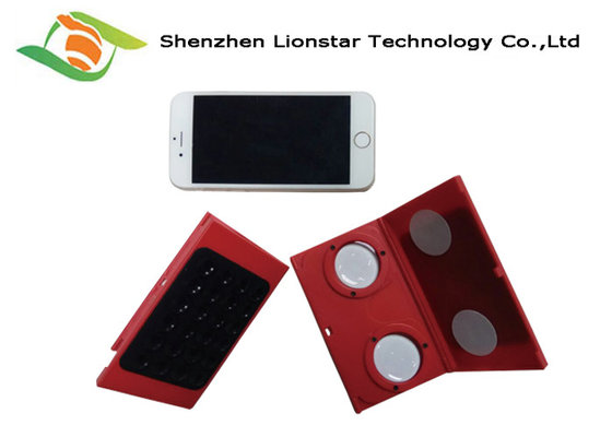 Foldable Colorful Plastic Virtual Reality Glasses Portable PMMA 32MM Lens
