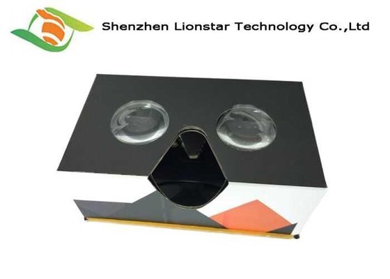 3D Movies Cardboard Video Glasses Full - Bleed Printing With Headband / Nose Protector