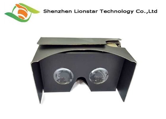 3D Movies Cardboard Video Glasses Full - Bleed Printing With Headband / Nose Protector