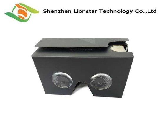 3D Movies Cardboard Video Glasses Full - Bleed Printing With Headband / Nose Protector