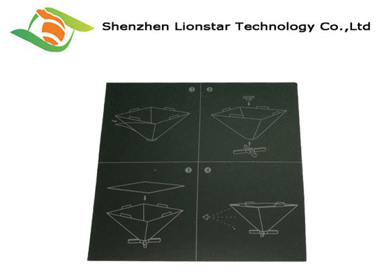 PET And Silicone 3D Hologram Projector Transparent Color 7CM*7CM*3.5CM